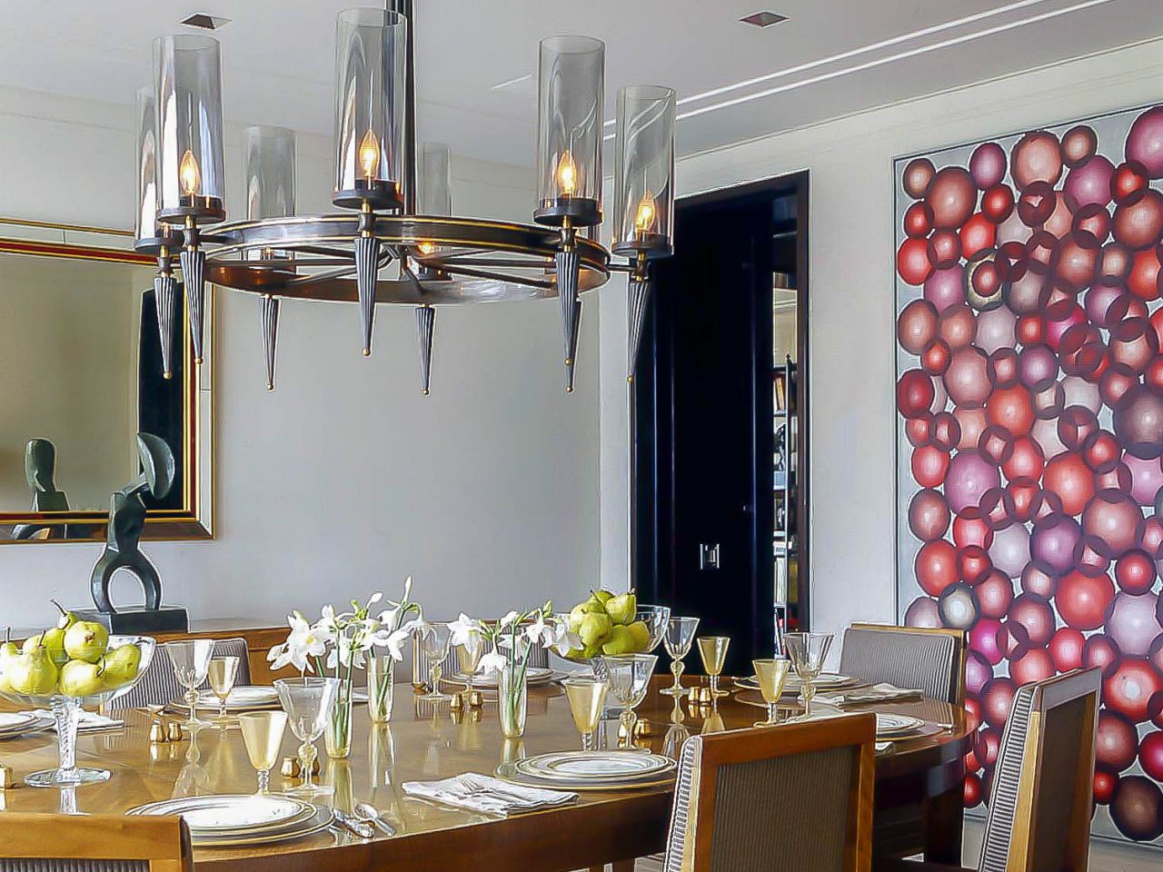 High-Rise Duplex Apartment - NYC - New York Interior Designer - Glenn ...